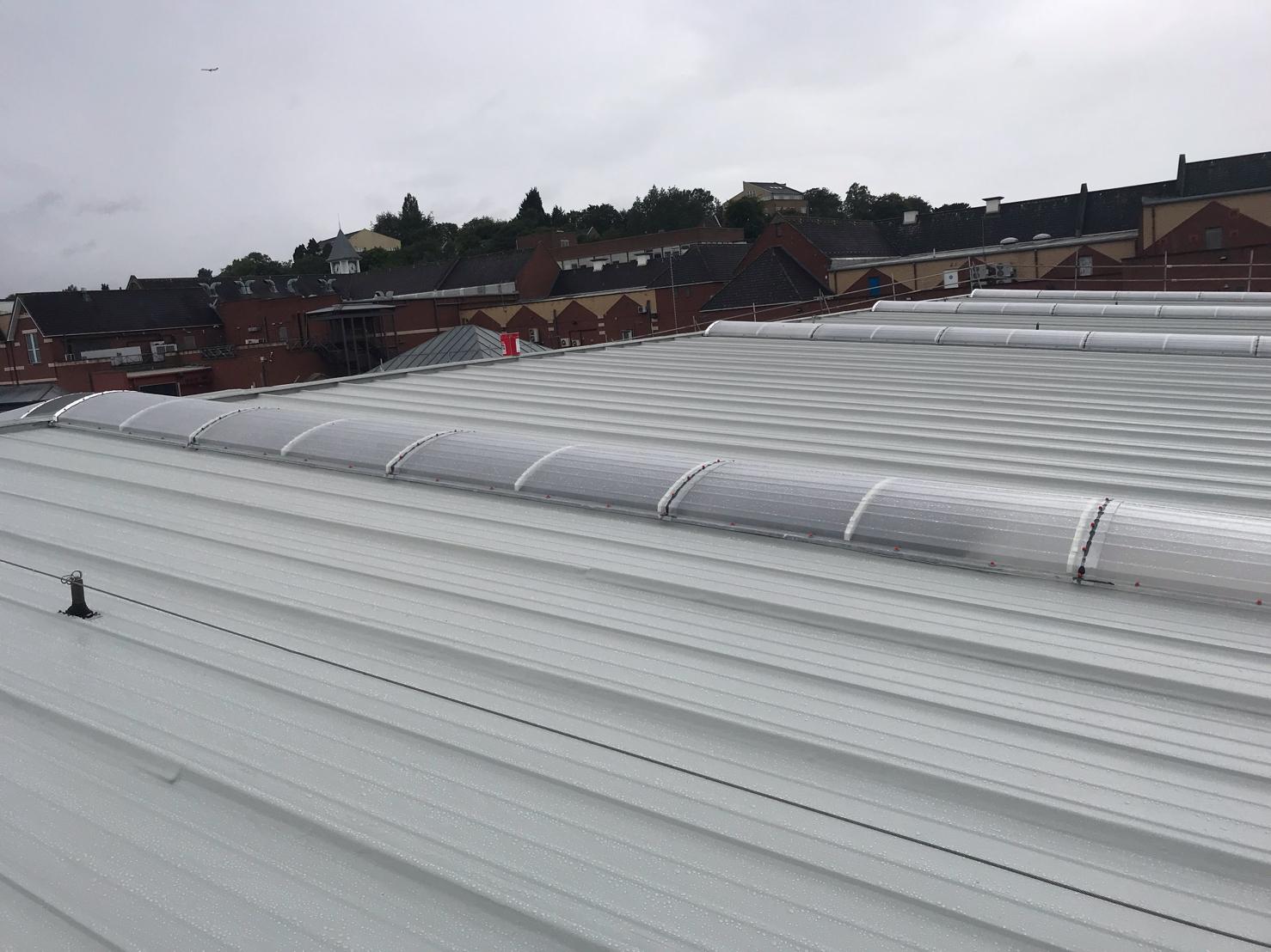 Commercial Roof Refurbishment Case Study - Delcote - HD Sharman