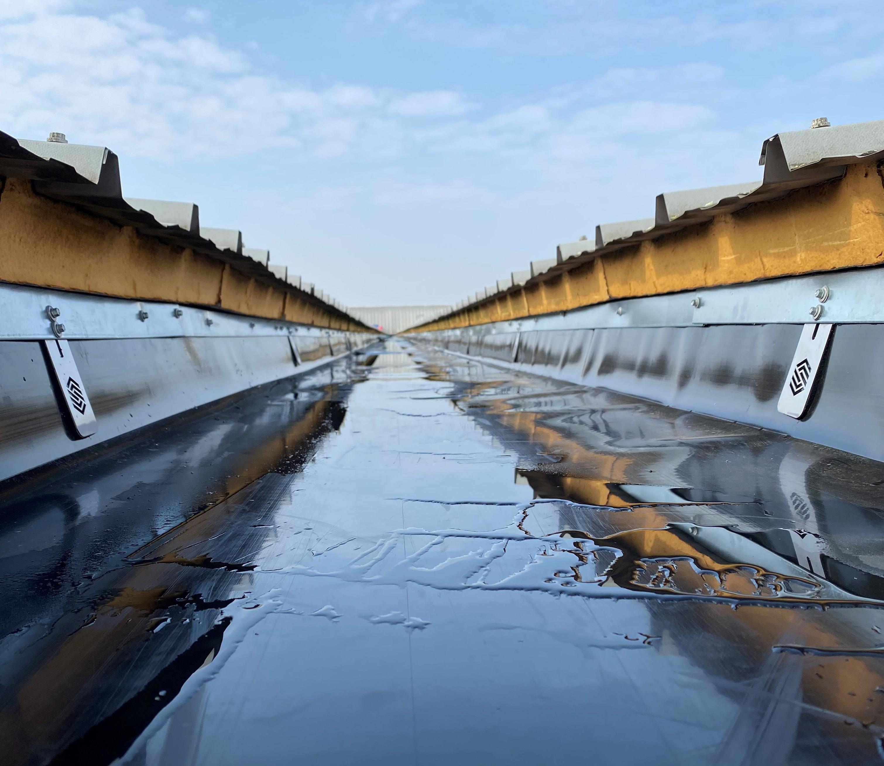 The latest innovation in market leading gutter leak prevention - HD Sharman